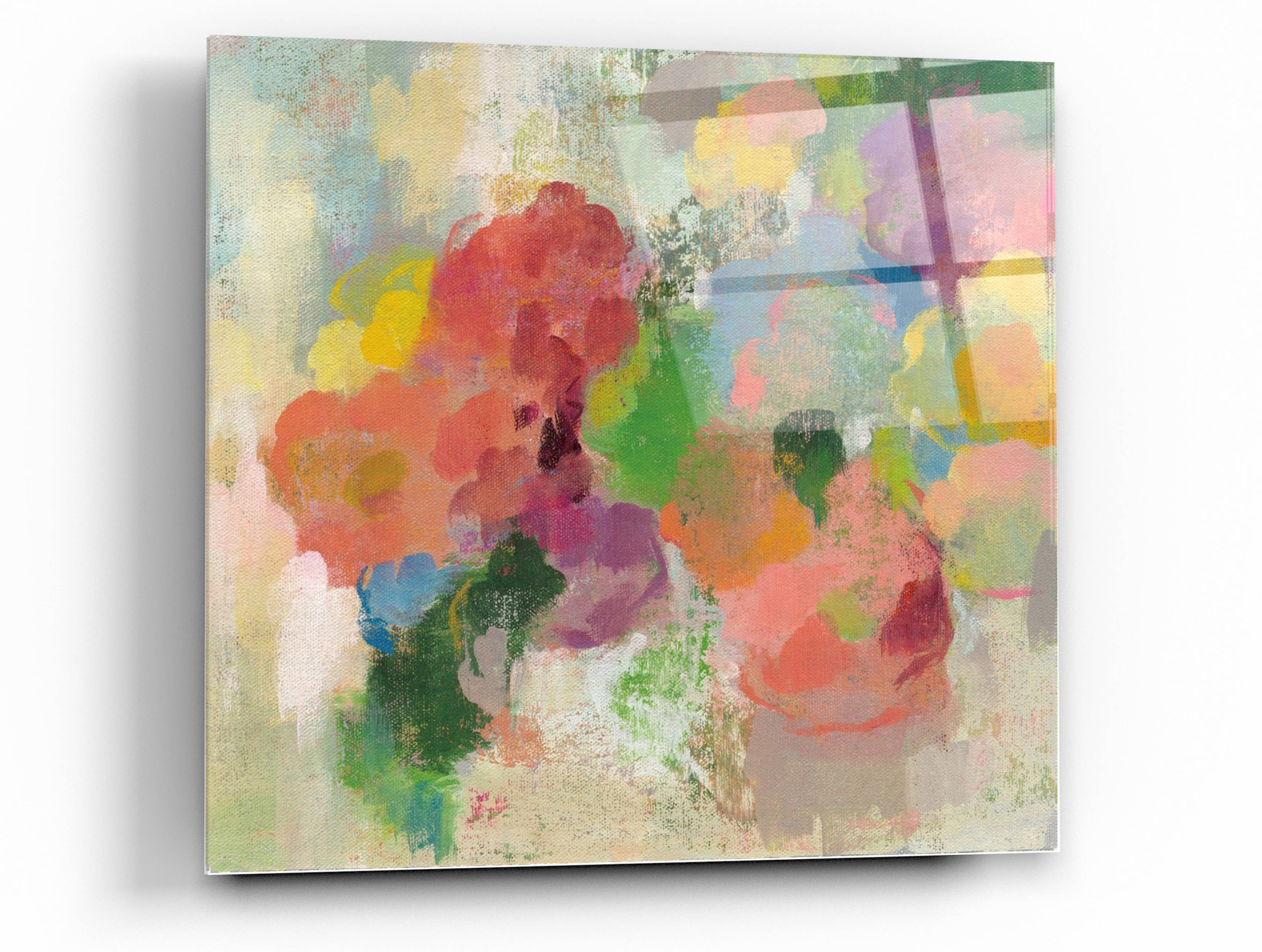 Wrought Studio™ Colorful Garden III by Silvia Vassileva - Unframed Painting | Wayfair